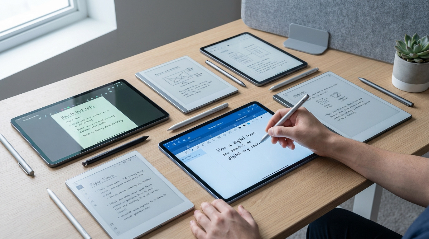 Tablette prise notes 2025 [le comparatif sans filtre] - La Revue Tech