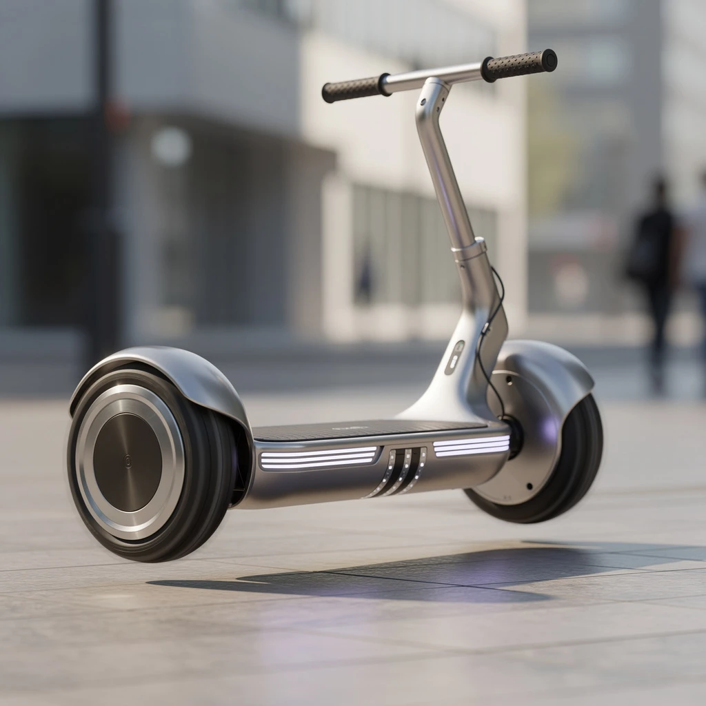 Scooter volant Tesla à sustentation magnétique : Hover bike ...